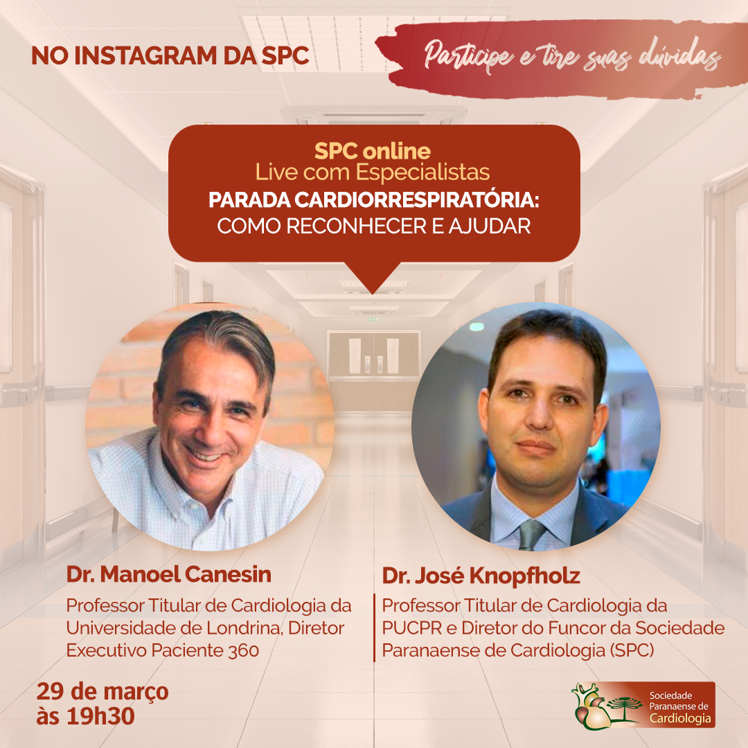 LIVE Parada cardiorrespiratória: como reconhecer e ajudar da SPC ...