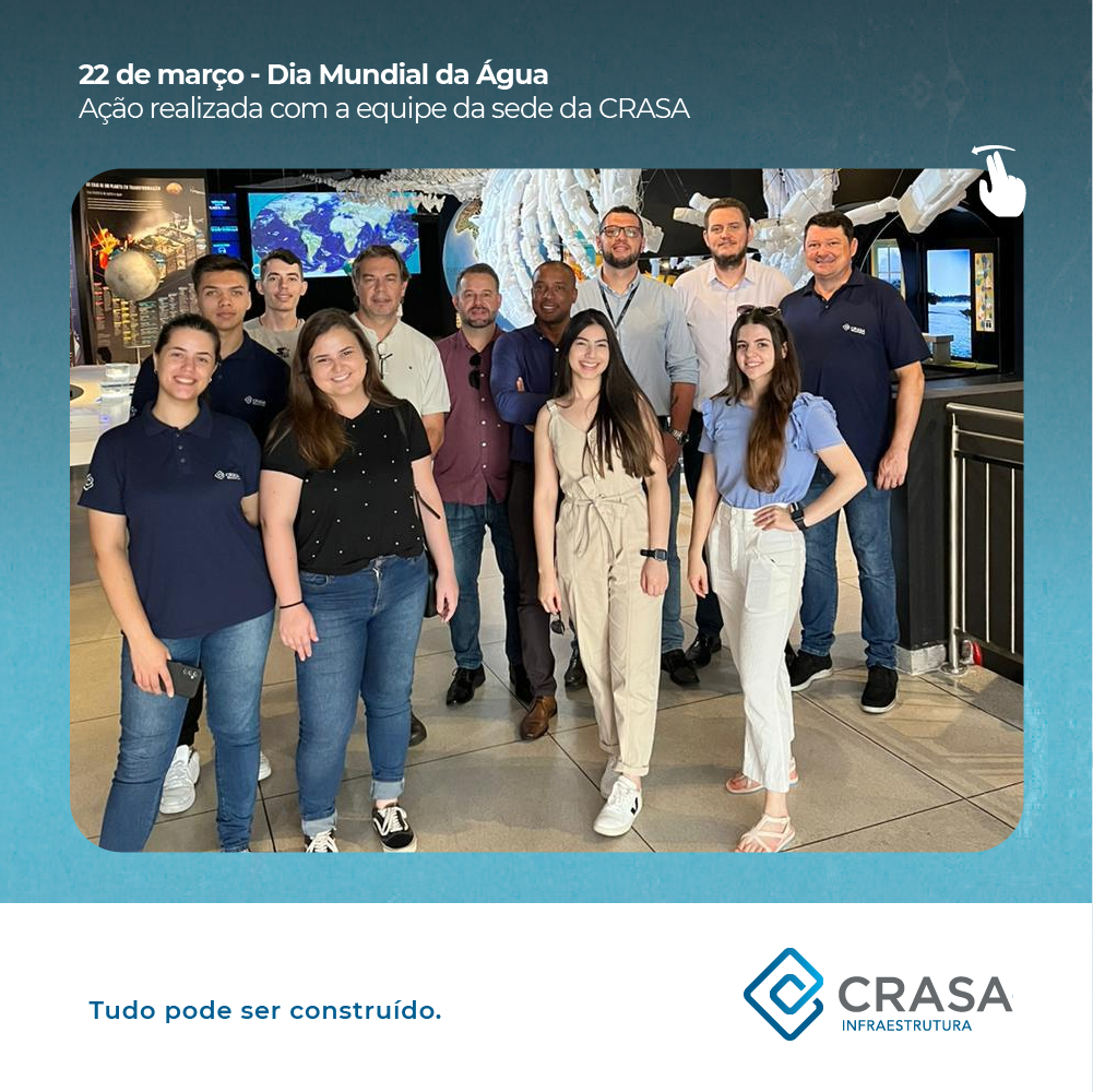 CRASA leva colaboradores à visita sensorial no Museu Planeta Água ...